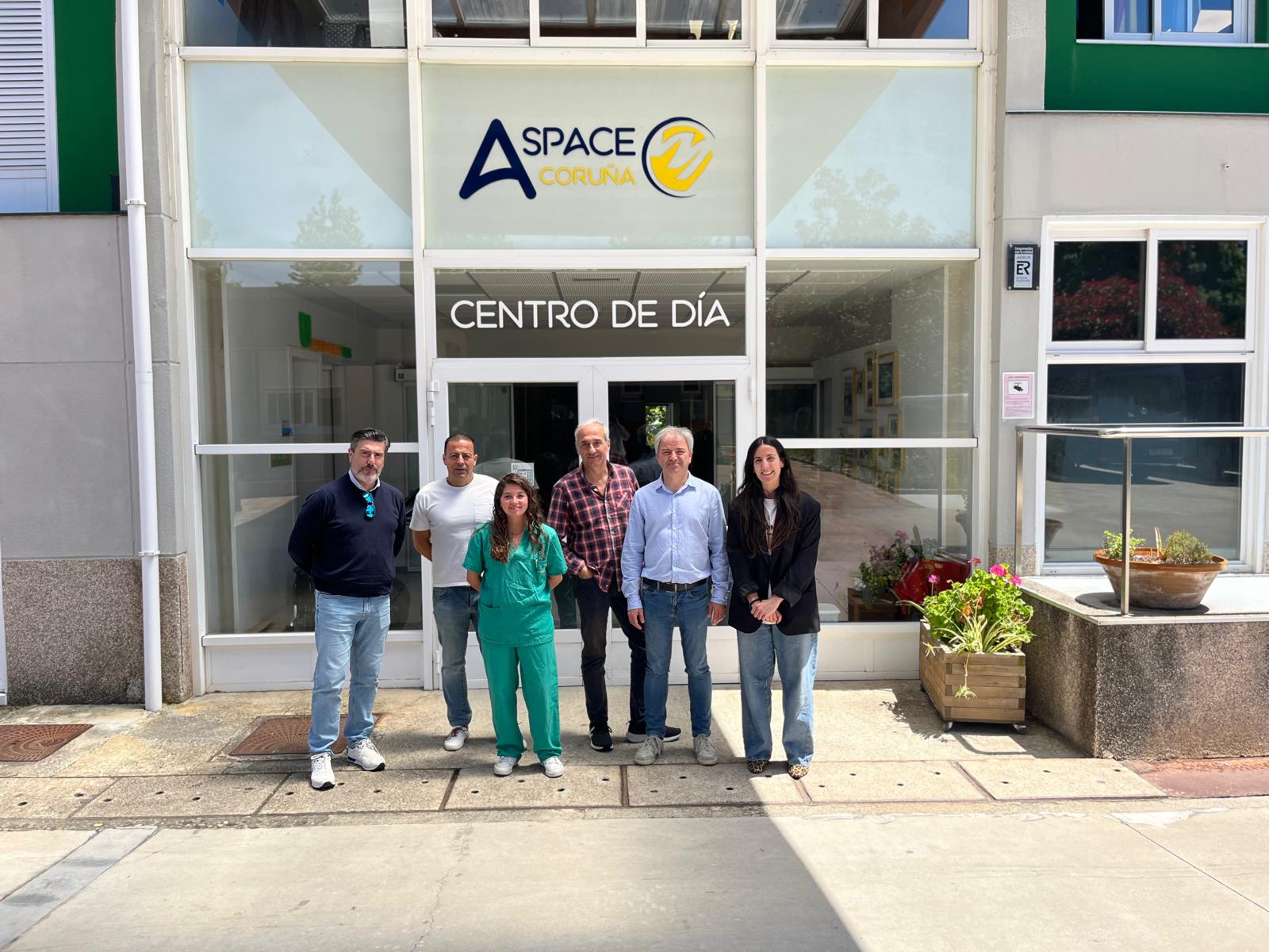 Visita a las instalaciones de ASPACE Coruña con AtlantisMedia ...